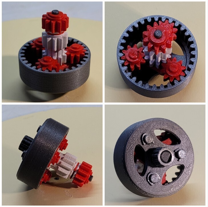 Free STL file Planetary gearing n°2 ⚙️ ・3D printer model to download・Cults