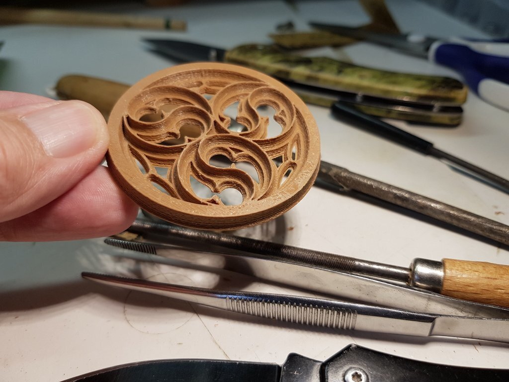 🏵️ Gothic rosette - Rosace gothique・Free STL File for ・Cults