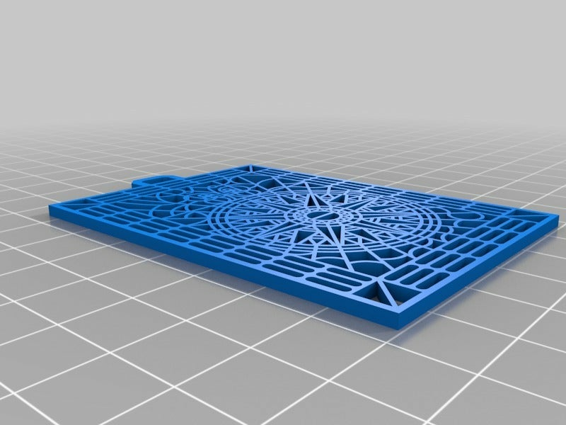🧭 Compass Rose・Free STL File for ・Cults