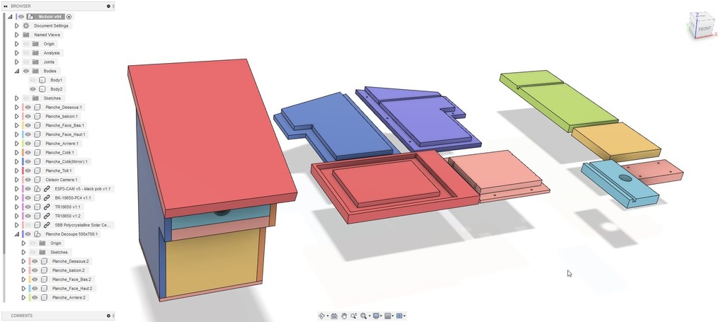 Free 3D file Parametric bird house/parametric bird house 🐦・Design to download and 3D print・Cults