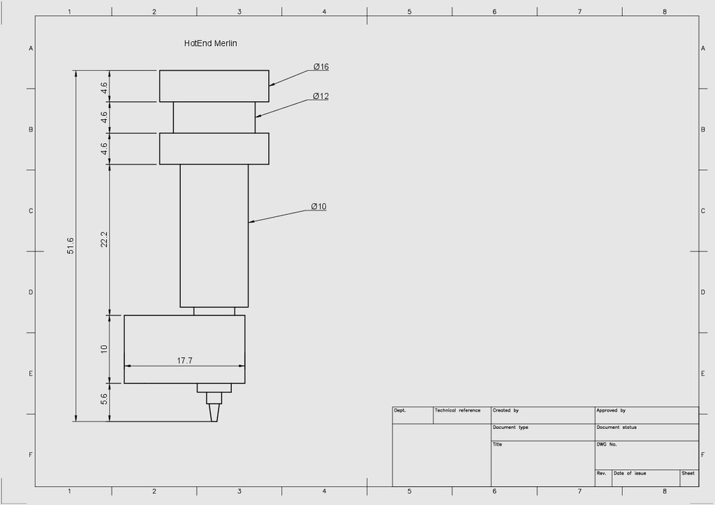 Free 3D file Magnetic effector for Merlin HotEnd 🧲 ・3D print design to ...