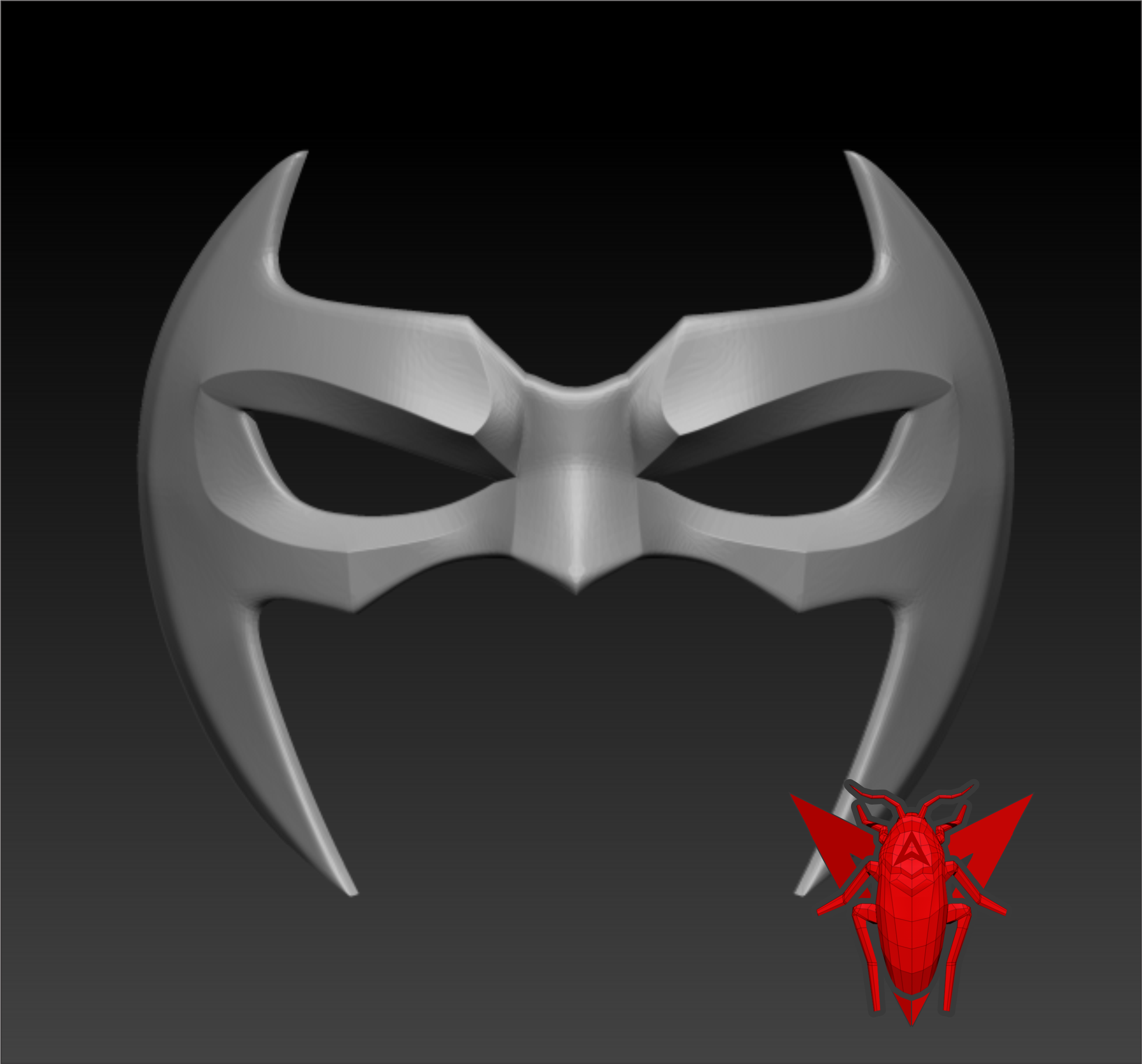 🎃 NIGHTWING MASK / ANTIFAZ NIGHTWING・Archivo STL para Impresión 3D・Cults