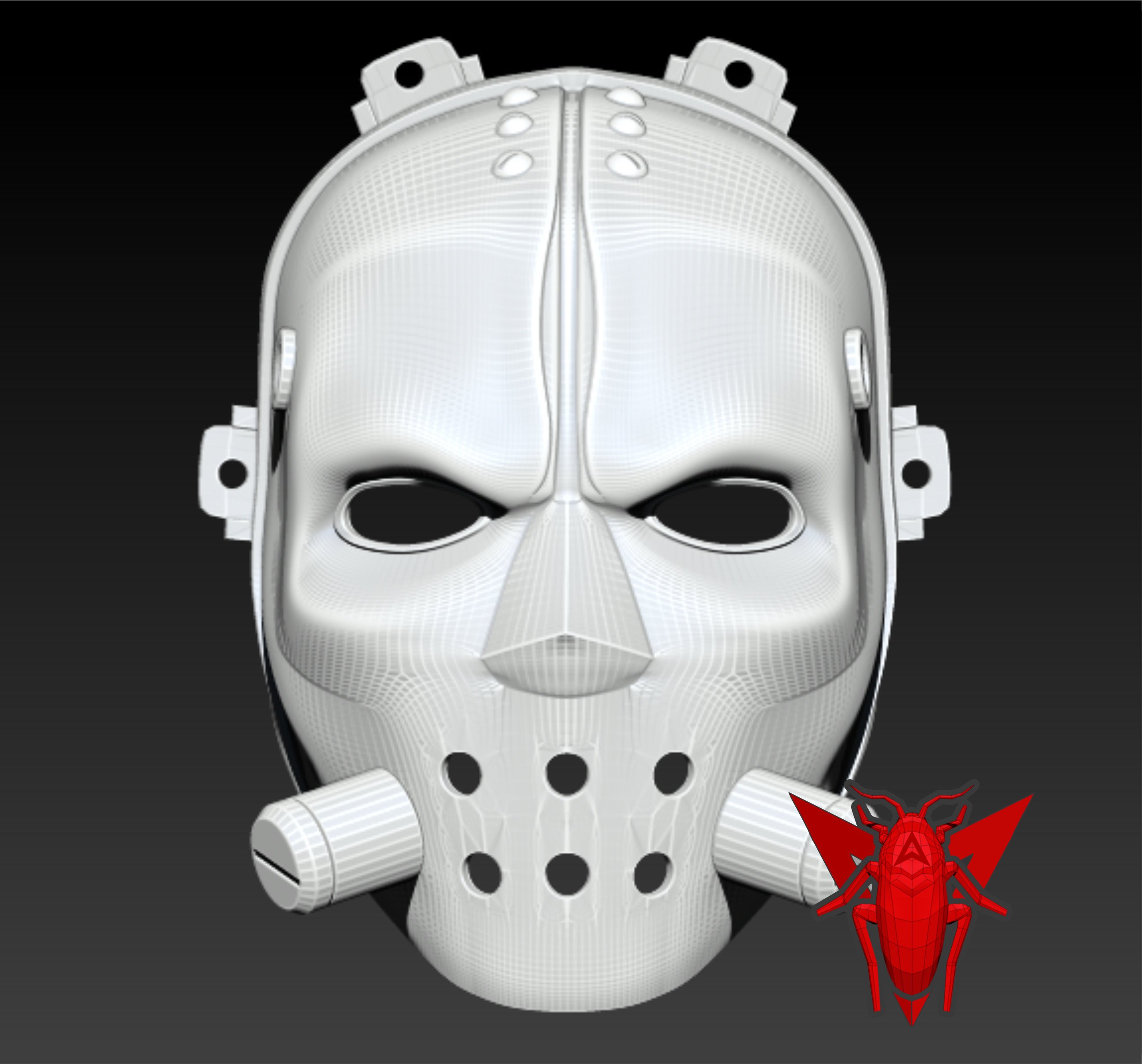 💬 Doroheadoro Nikaido Mask.・Archivo OBJ para ・Cults