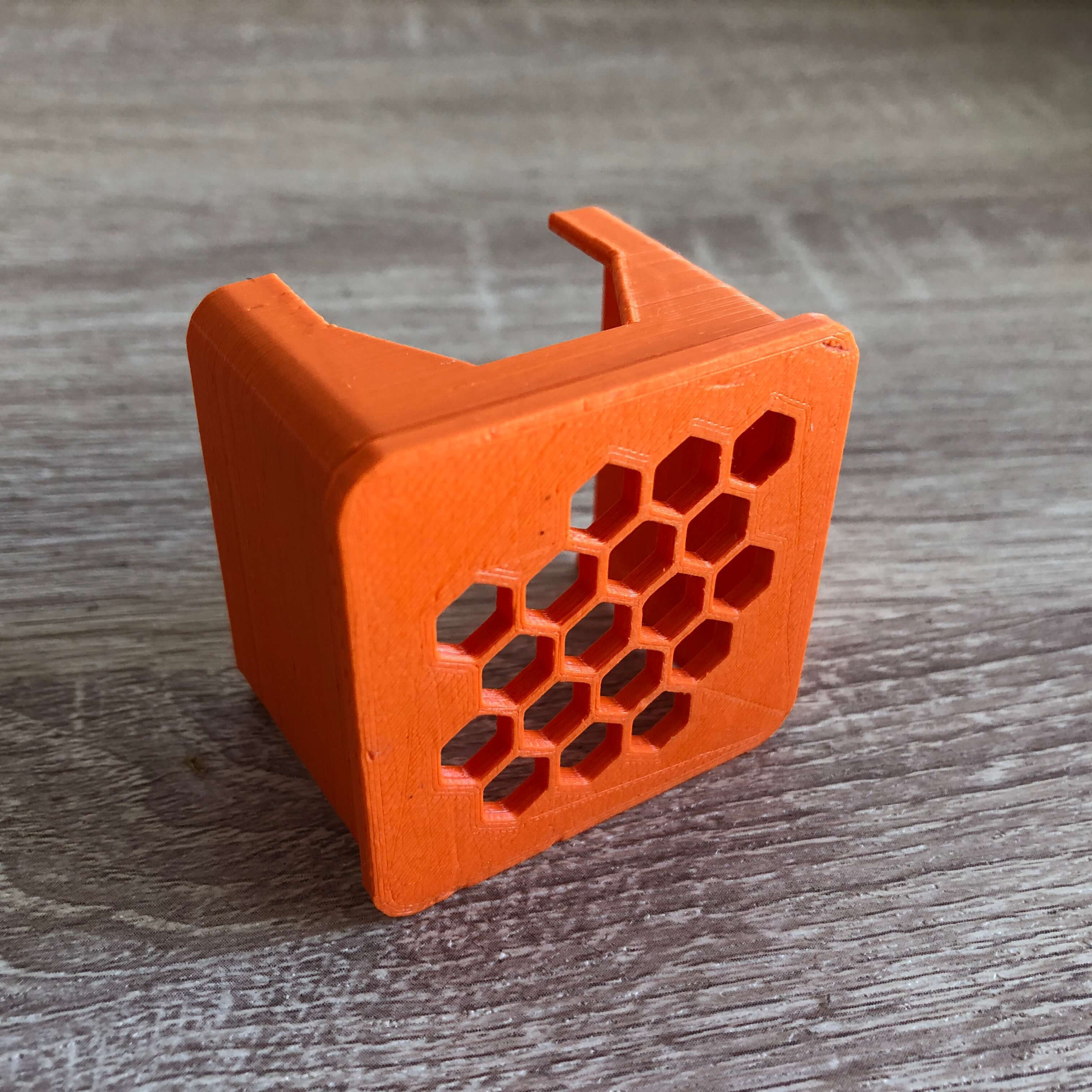 Free STL file X Stepper Motor cover for Ender 3 or similar, hex style 🧞 ...