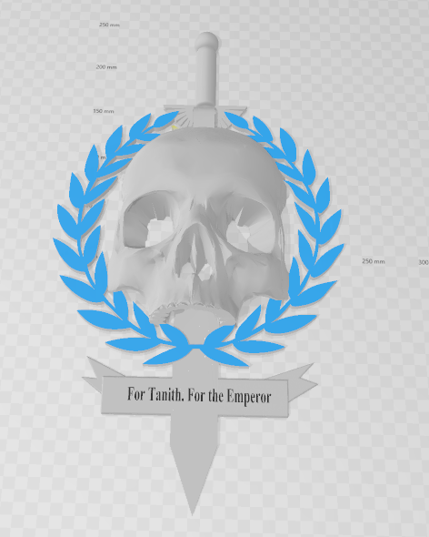 STL file first tanith badge 📛 (3MF)・3D printer model to download・Cults