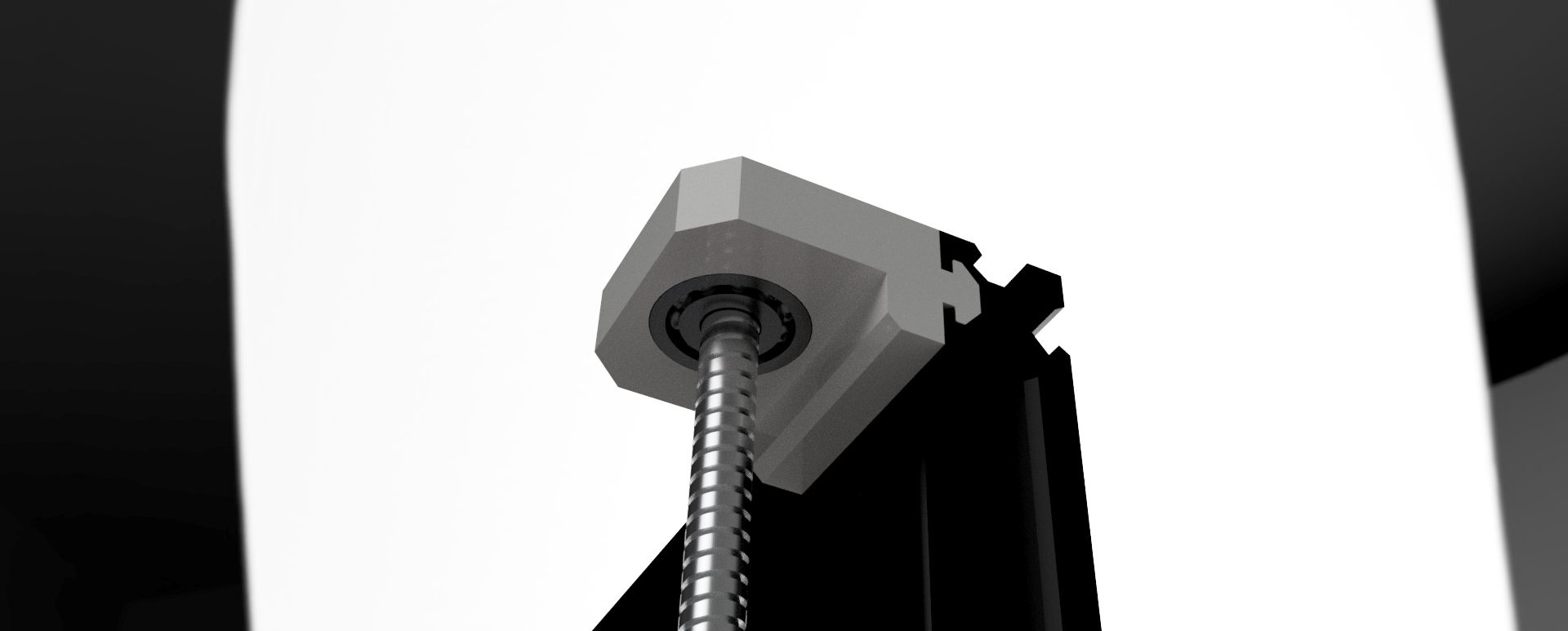 STL file CREALITY ENDER 3 Z-axis worm gear 🪱・3D print design to ...