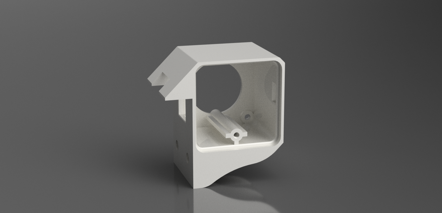 STL file CREALITY ENDER 3 V2 REAR ENGINE COVER 🖨️ ・3D printing idea to ...