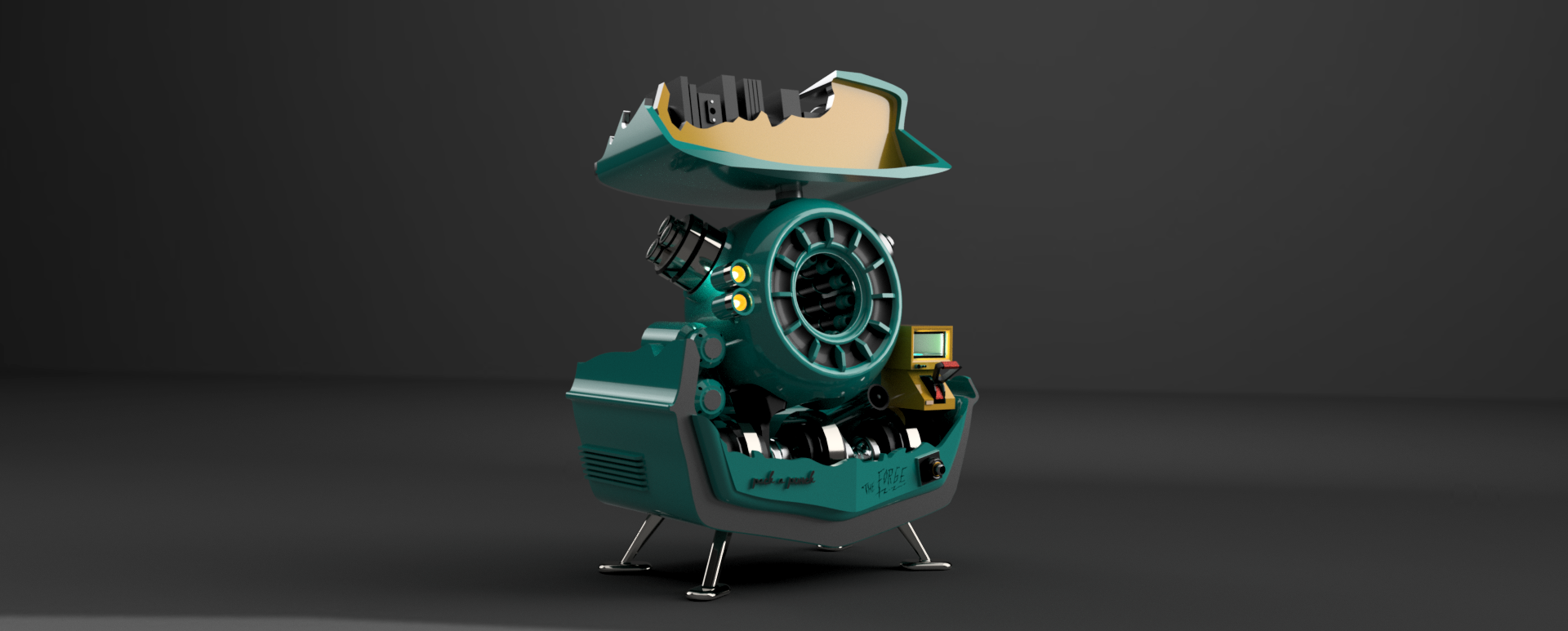 🥶 Pack A Punch Die Maschine de Black Ops Cold War・Fichier STL pour ・Cults