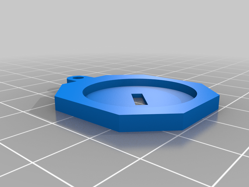 🪙 Coin Magic Prop - Key through Coin V2: US quarter・Free 3D File for ・Cults