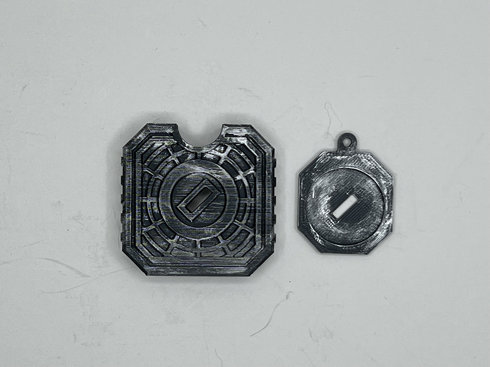 🪙 Coin Magic Prop - Key through Coin V2: US quarter・Free 3D File for ・Cults