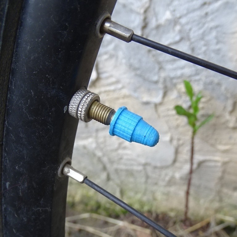 🧢 Presta valve cap with thread _ Presta Cap valve with thread・Free 3D ...