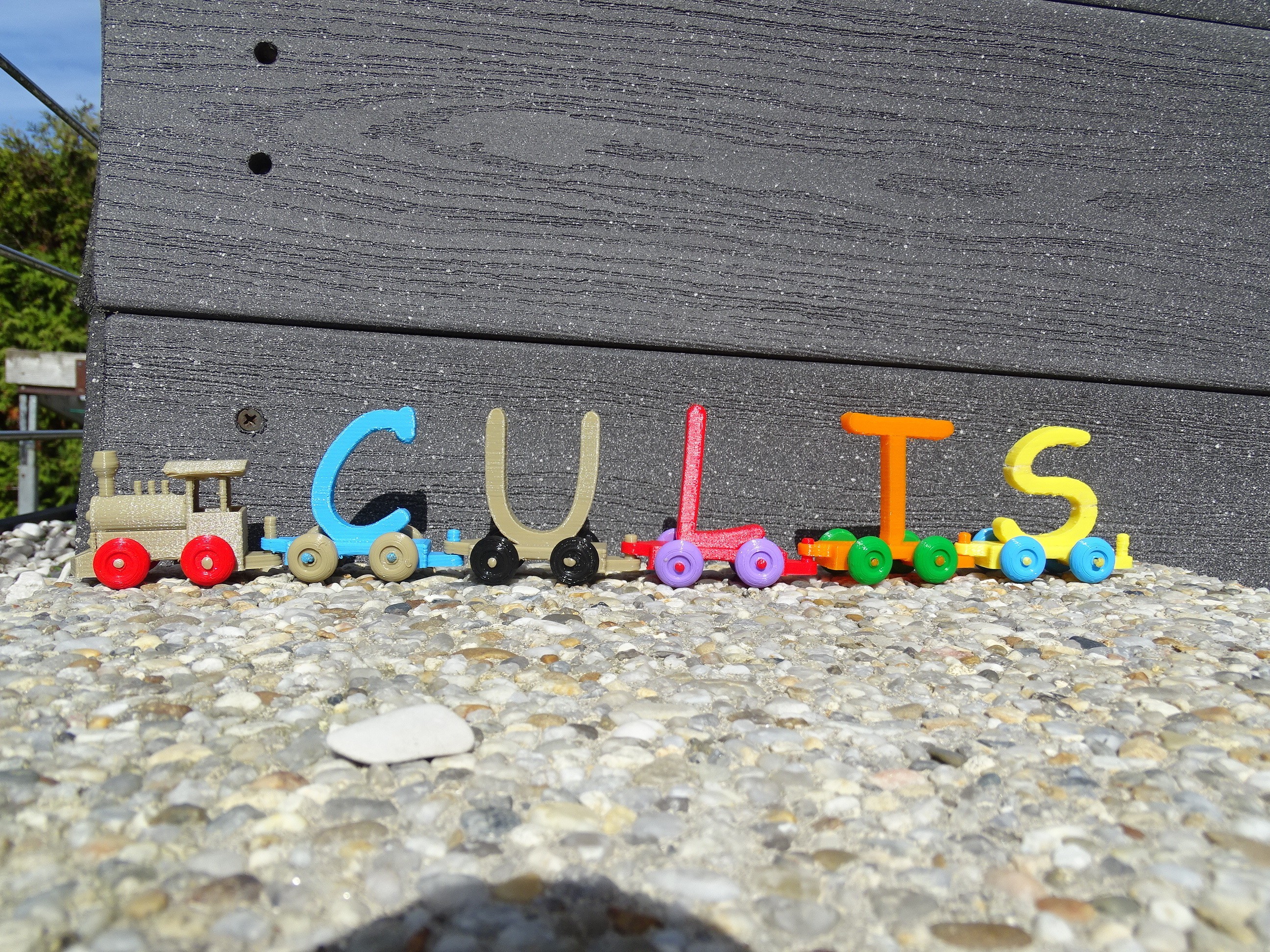 Free 3D file Alphabet Train 🚆・3D printer model to download・Cults