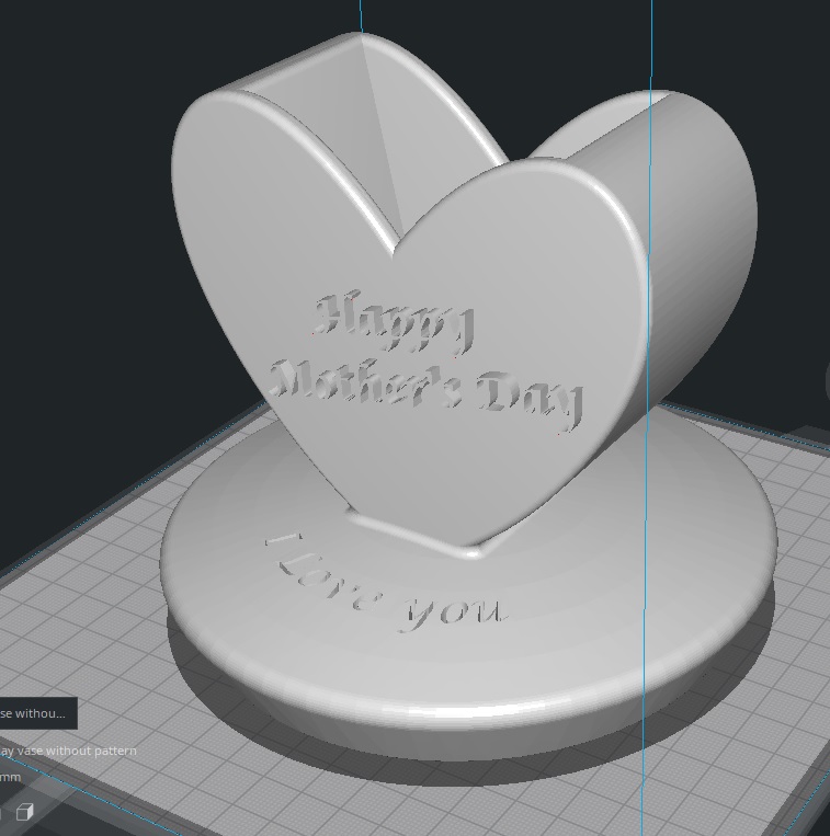 Free 3D file Mother's day vase 🏺・3D printable object to download・Cults