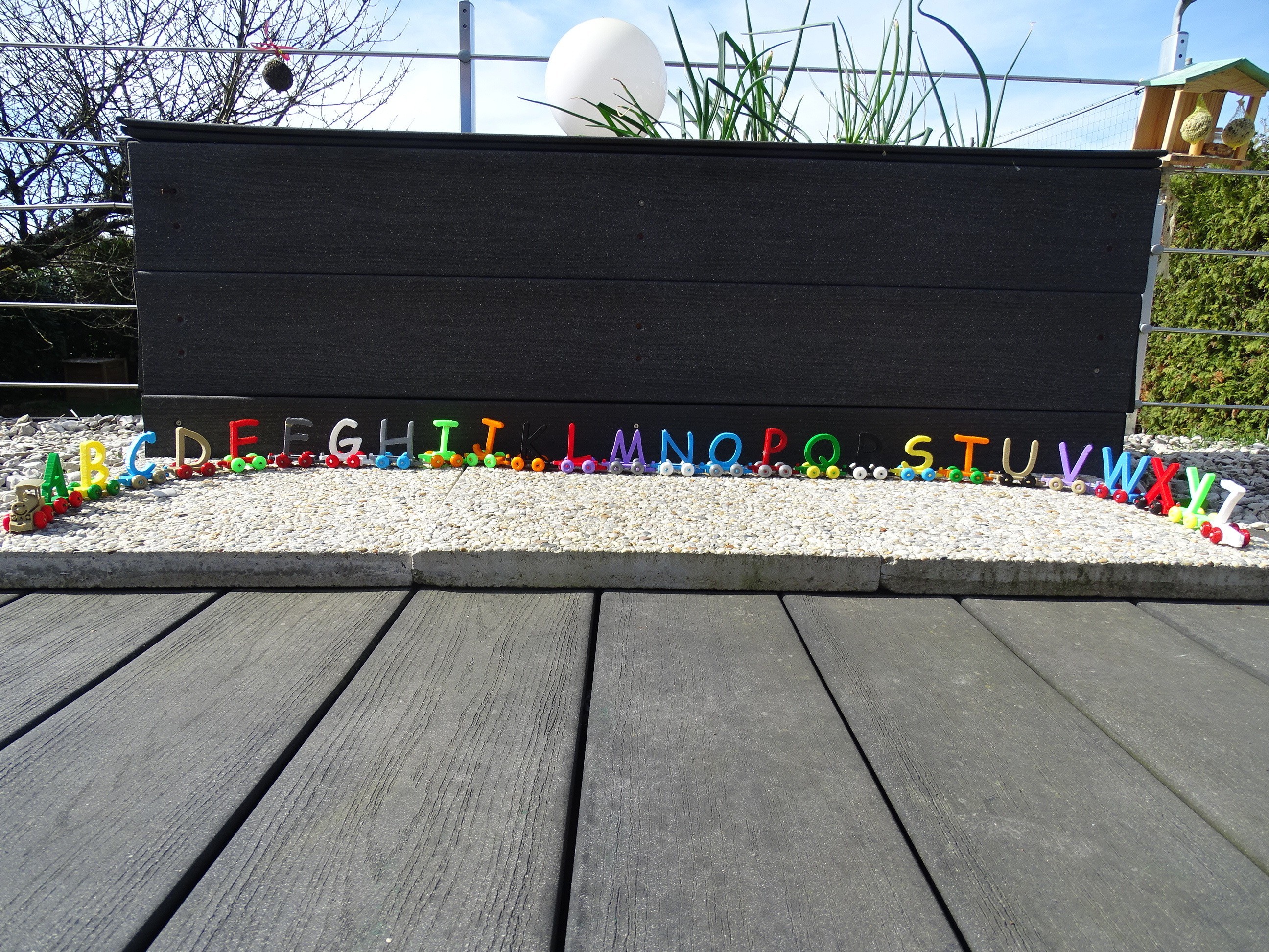 🚆 Alphabet Train・Free 3D File for ・Cults