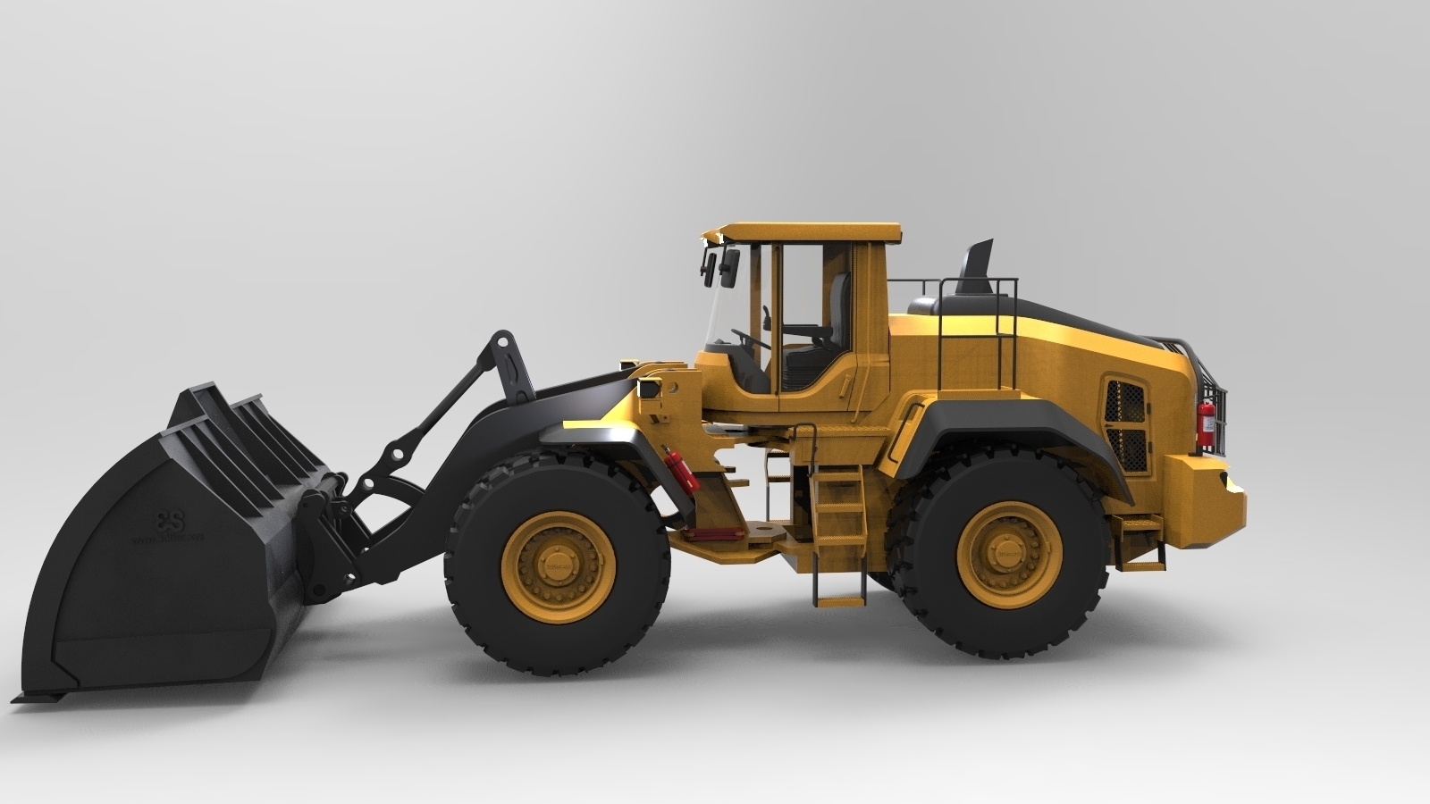 3D file volvo L220H 🚗 ・3D printable model to download・Cults