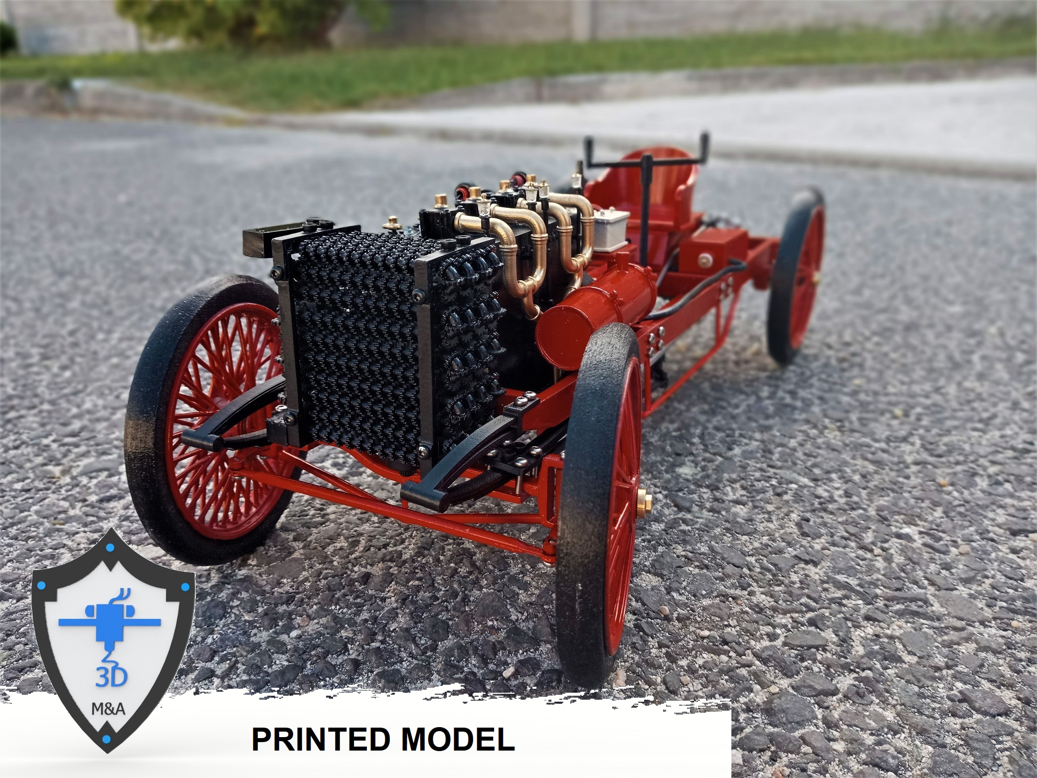 3D file Ford 999 RC model 1/10 🚙 ・3D printable model to download・Cults