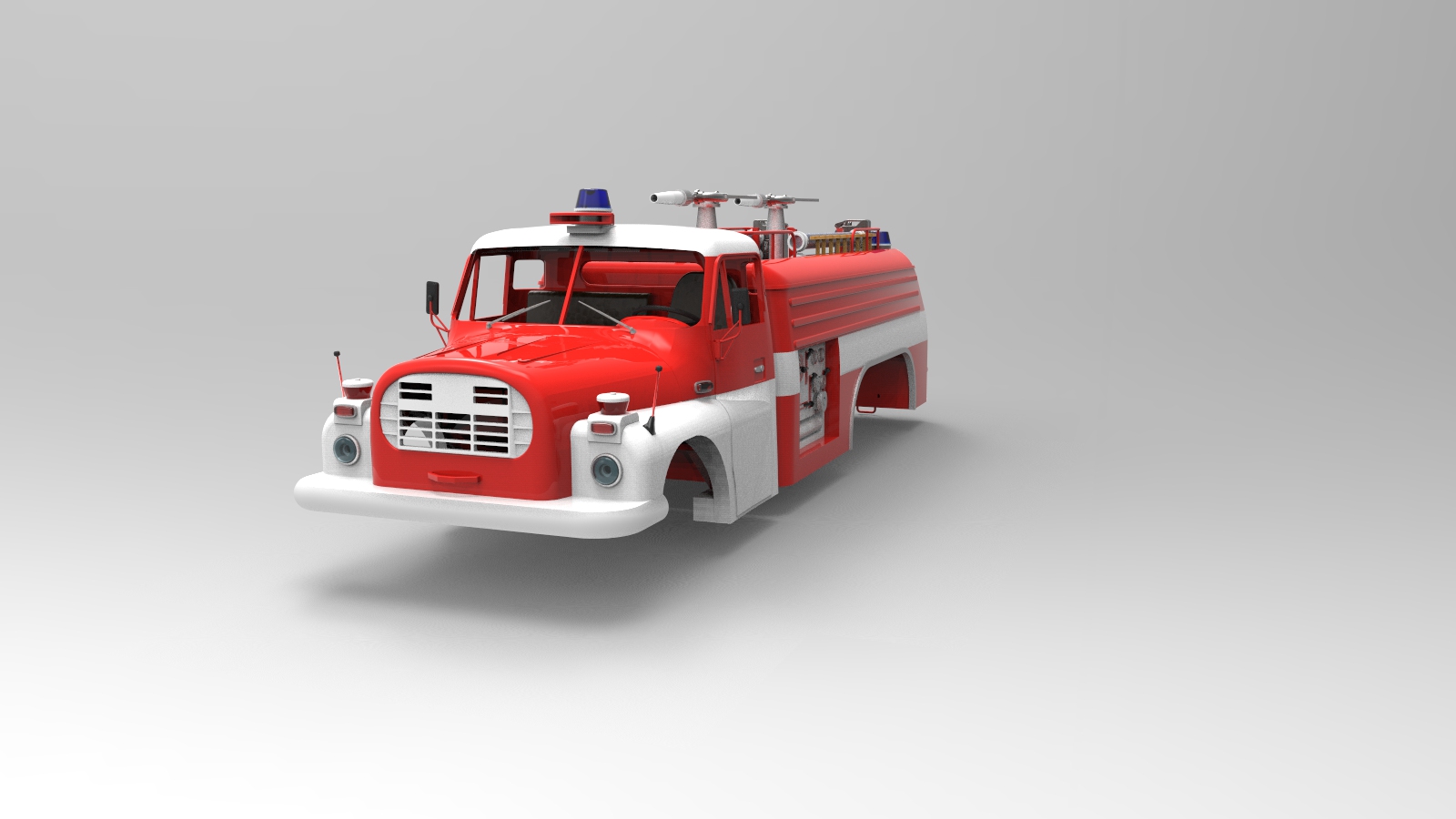 3D file Fire truck 🔥 ・Model to download and 3D print・Cults
