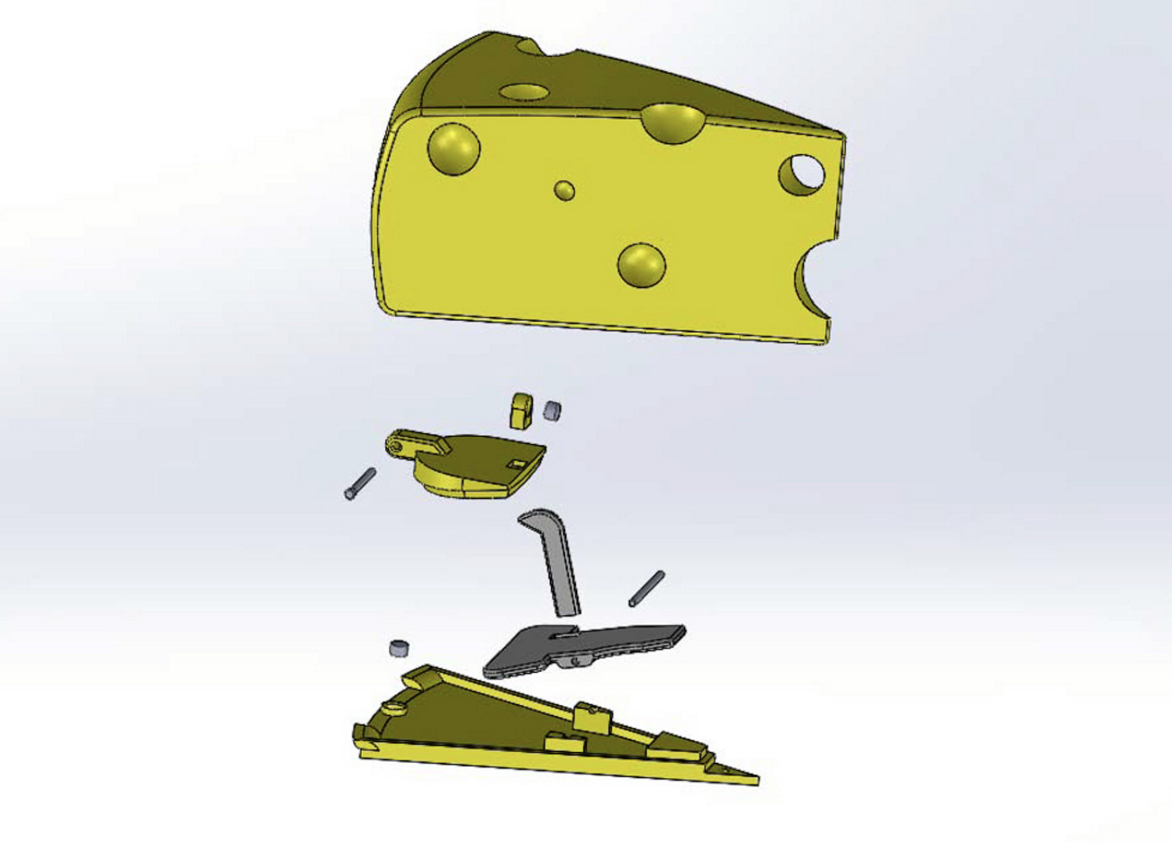 Free STL file Cheesy Mouse Trap 🐁 ・Design to download and 3D print・Cults