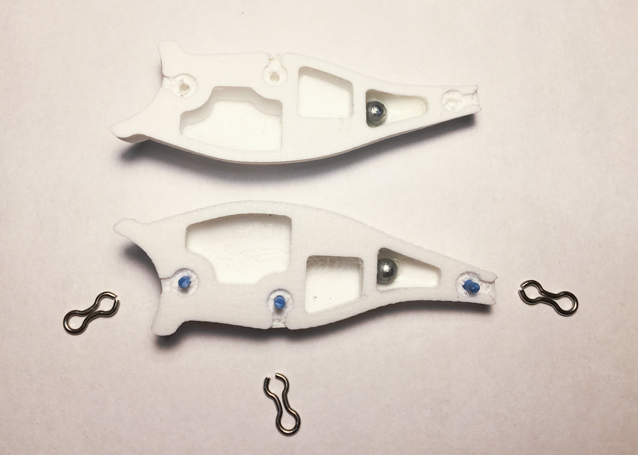 🎣 Popper Fishing Lure・ STL File for 3D printing・Cults