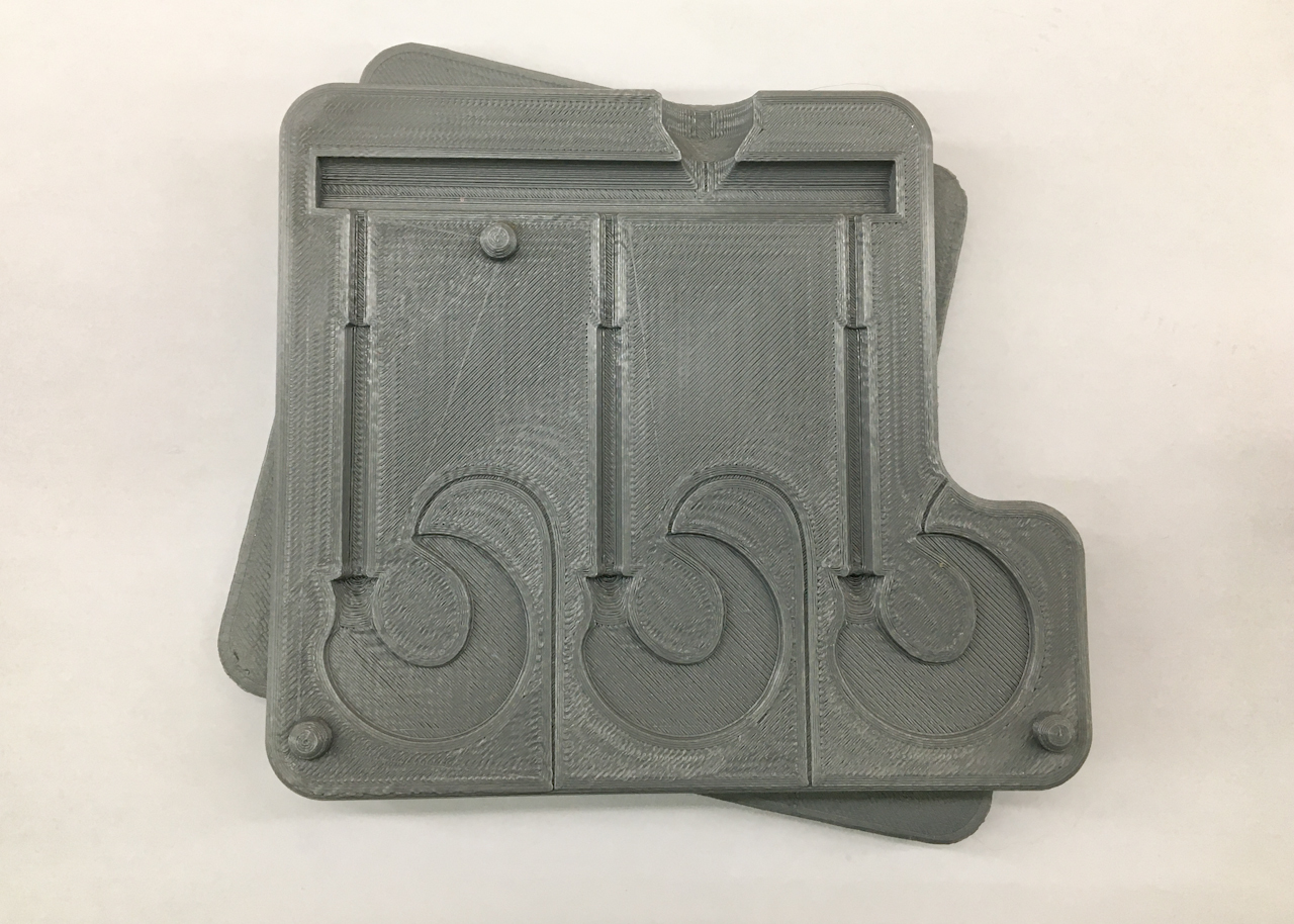 👽 Ribbed Grub Core Shot Molds・ STL File for ・Cults