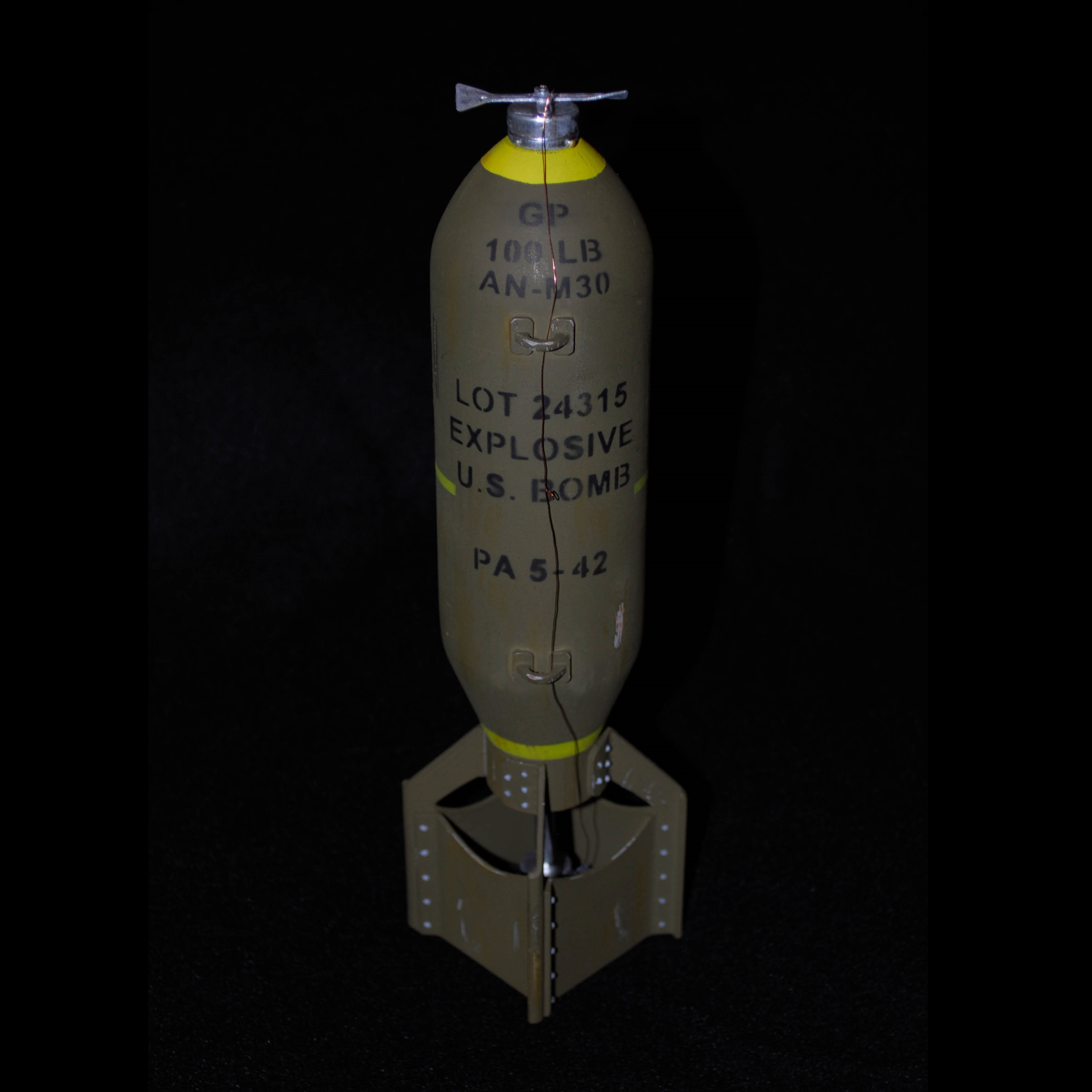 💣 WWII 100lb Bomb (AN-M30) Model・ STL File for ・Cults