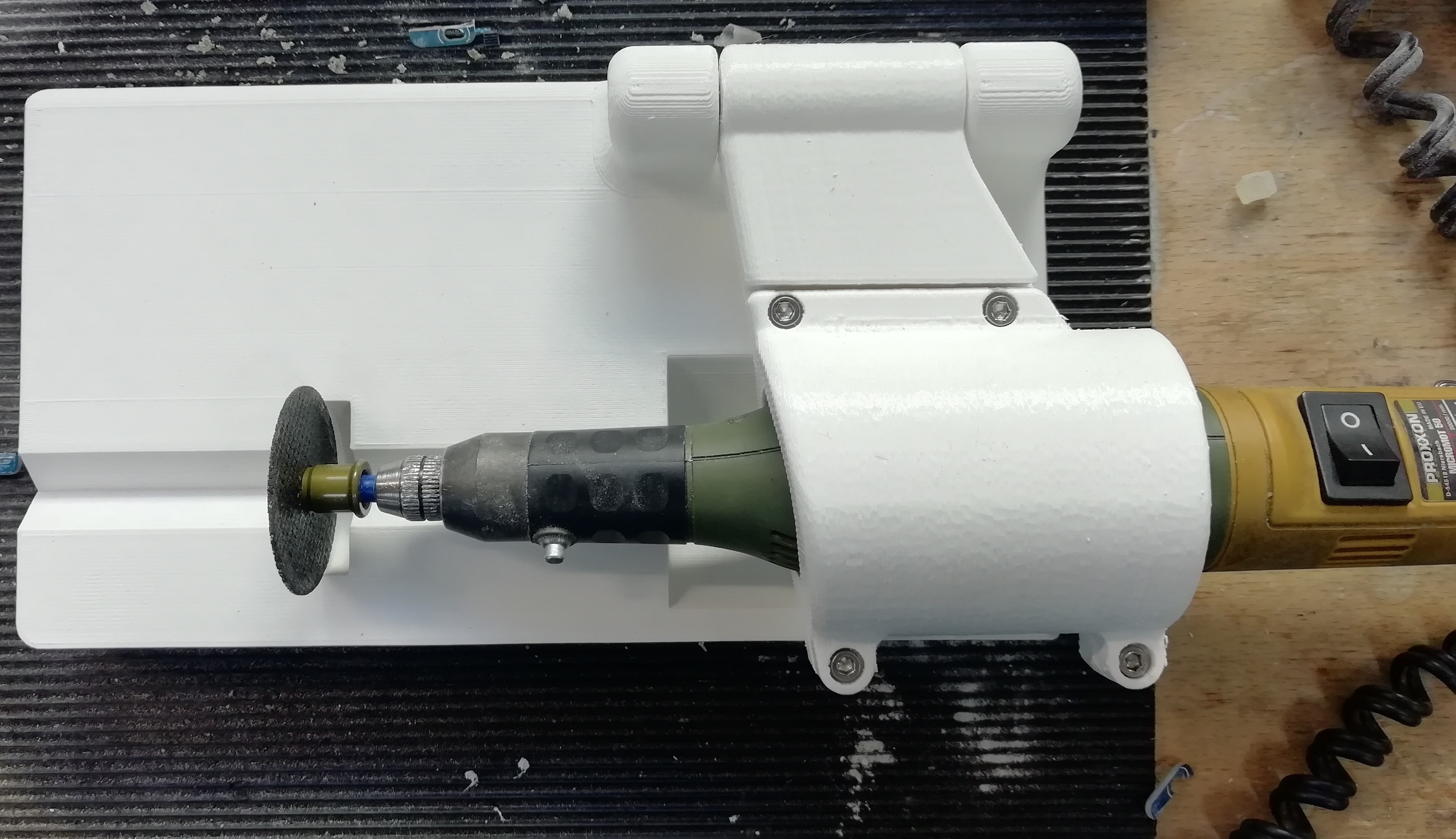 STL file Proxxon/Dremel cut-out assembly 🧑‍🔧 ・3D printer model to ...