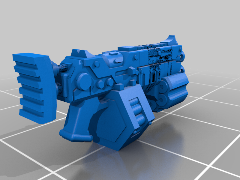 Free STL file Aux. Grenade Launcher for Space Nail Guns v1 🛰・3D printer ...