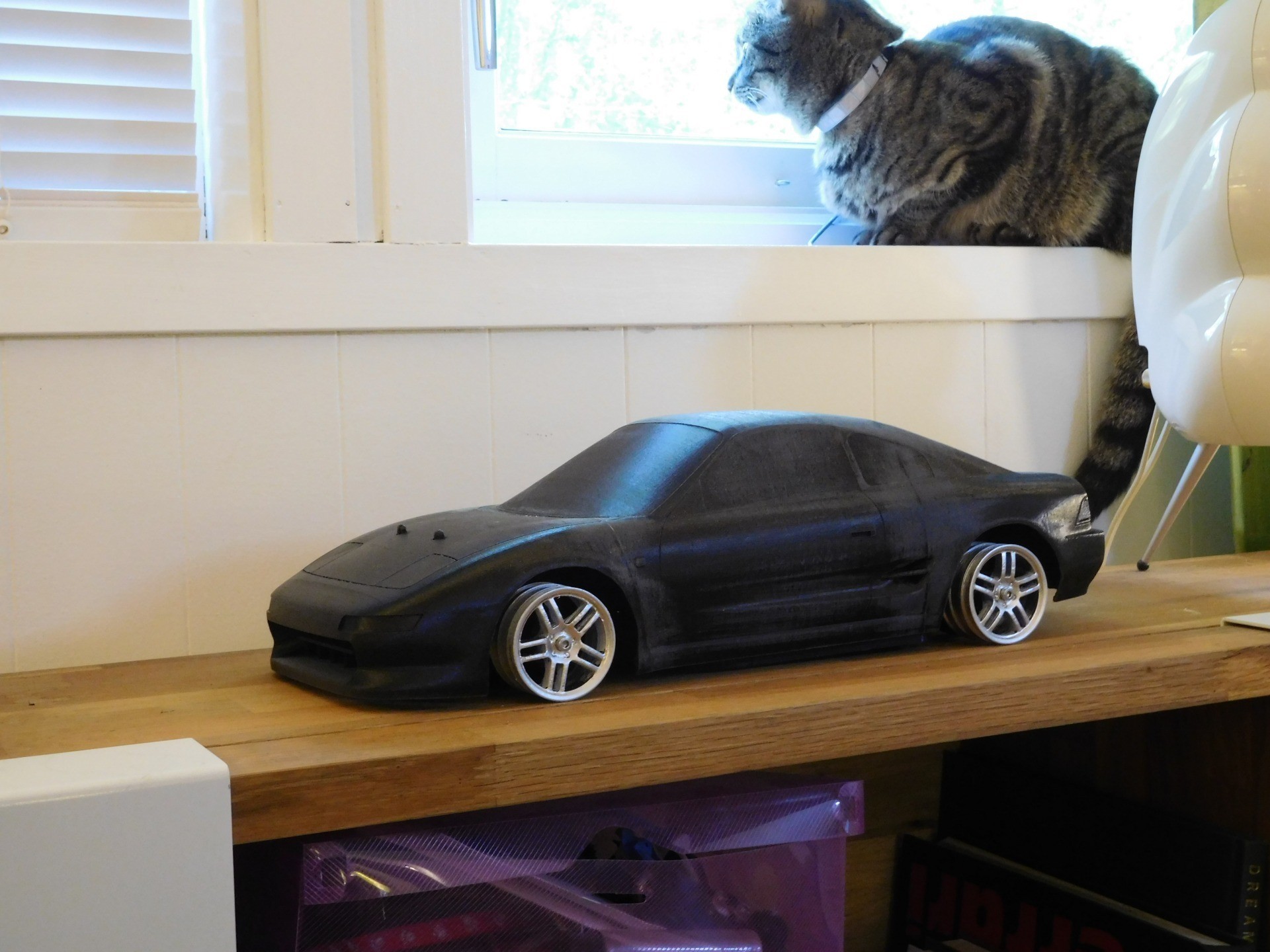 🚗 Toyota MR2 MK2 190mm RC car body・ STL File for ・Cults