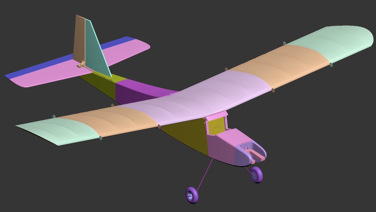 Free STL file Pilot Baby - 3D Printable Vintage RC Sports Model ...