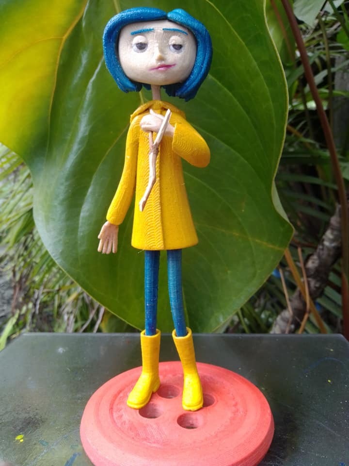 arquivo 3D coraline 🎃 ・modelo para impressão 3D para download・Cults