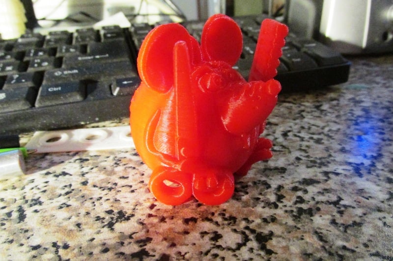 3D printed Mouse hairdresser・Cults