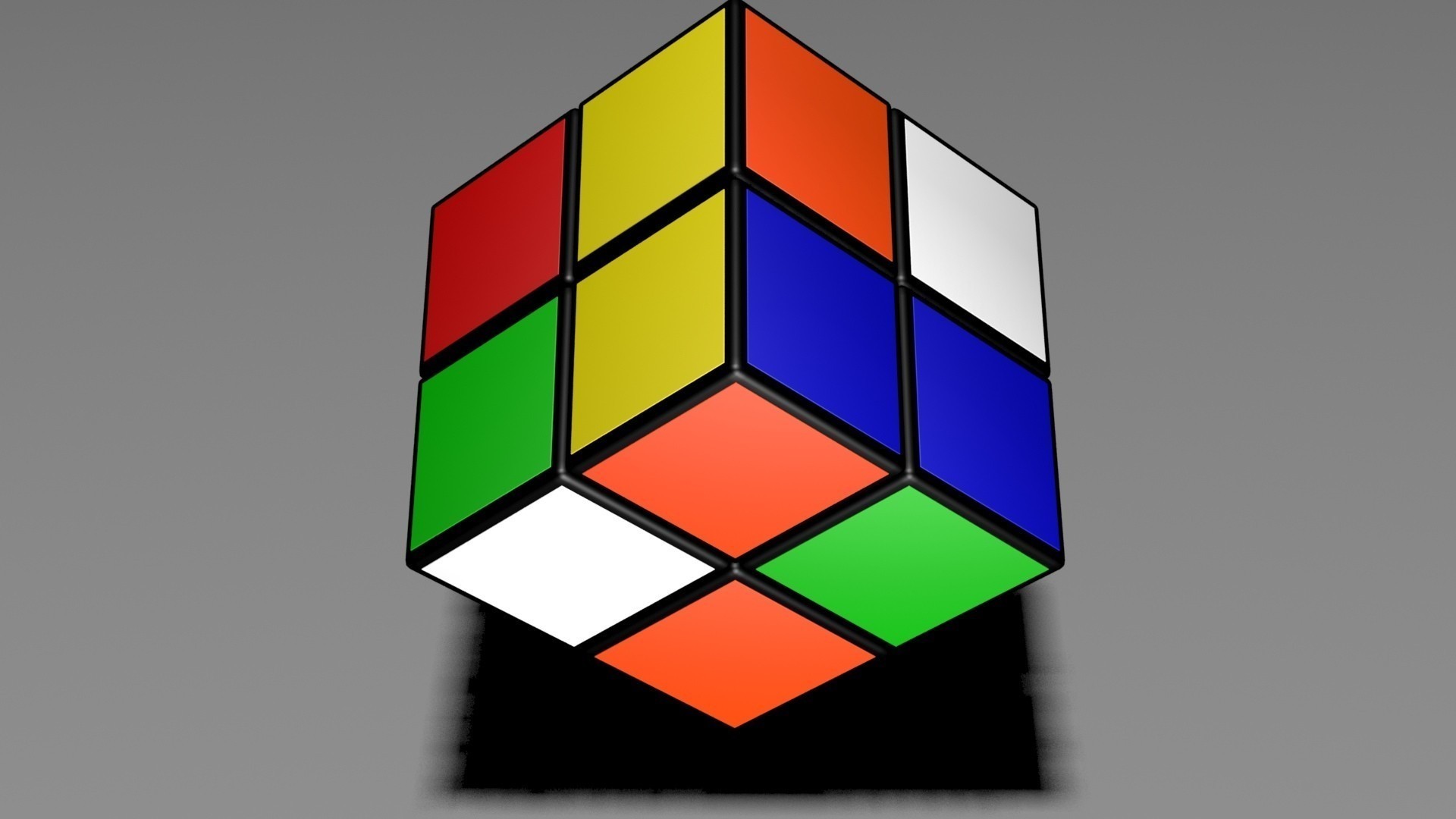 🧩 Scrambled Rubik's Cube 2x2・ 3D File for 3D printing and CNC machining ...