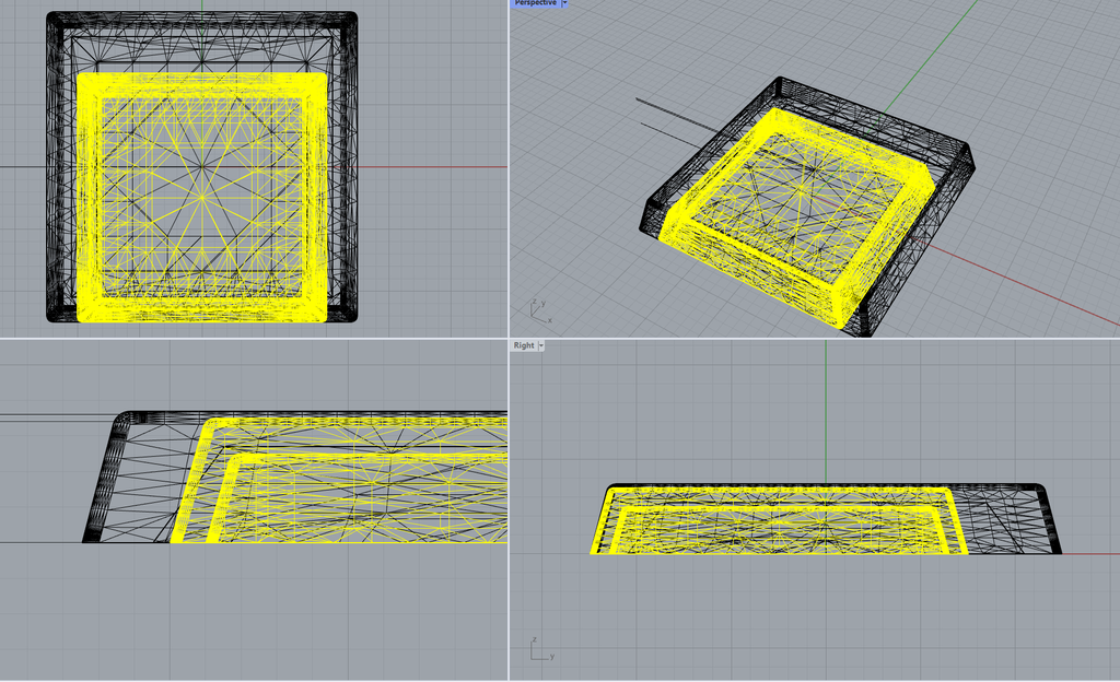 Free 3D file Square base 20mm to 25mm 🟪 ・3D printer design to download ...