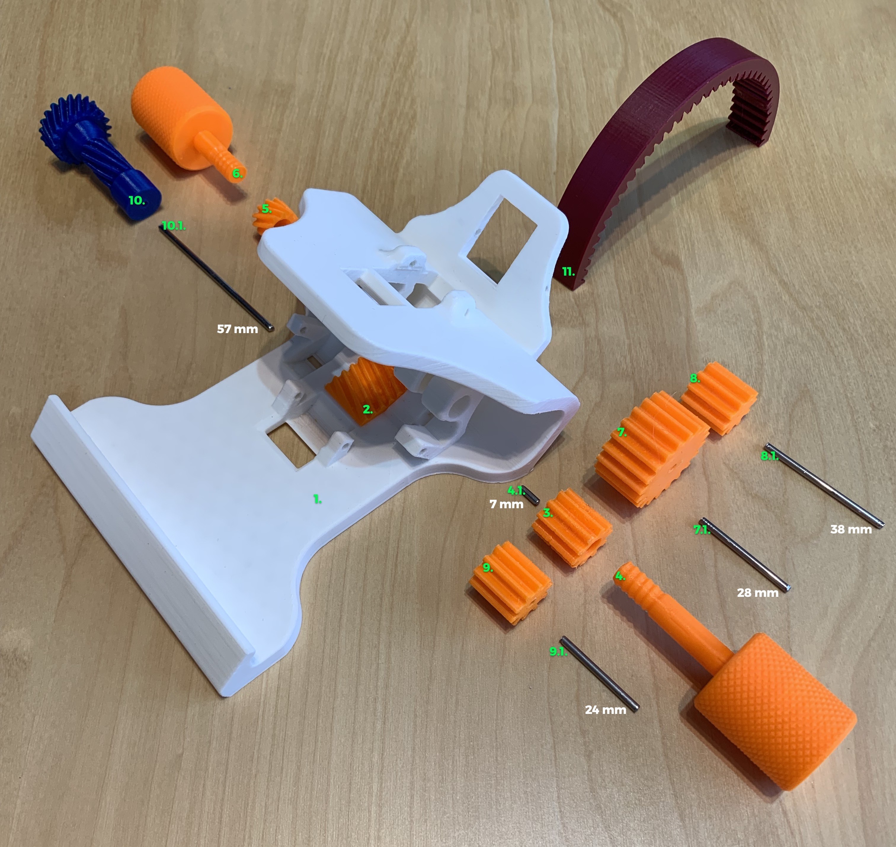 📱 Mechanical Adjustable Iphone / Ipad Stand・Free STL File for ・Cults