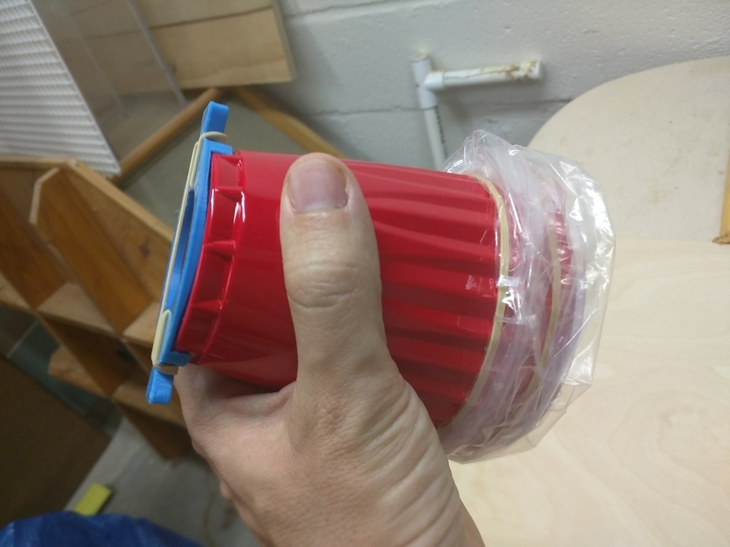 Free 3D file Handheld Vortex Cannon 🔫 ・3D printing idea to download・Cults