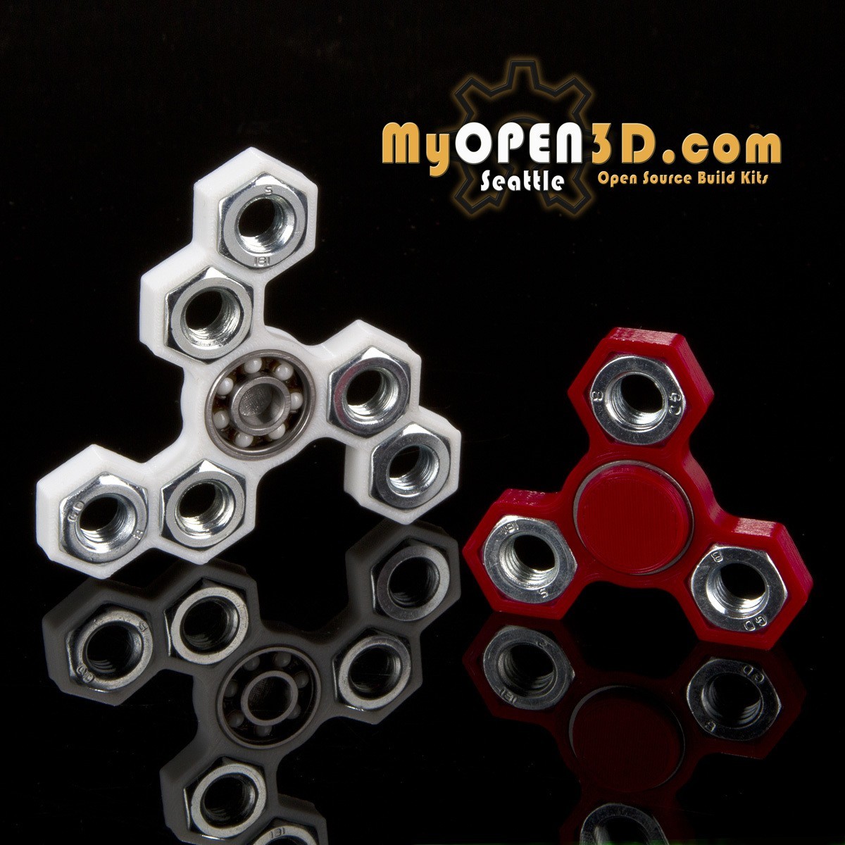 Free STL file MyOpen3D Fidget Spinner Collection 👌 ・Design to download ...