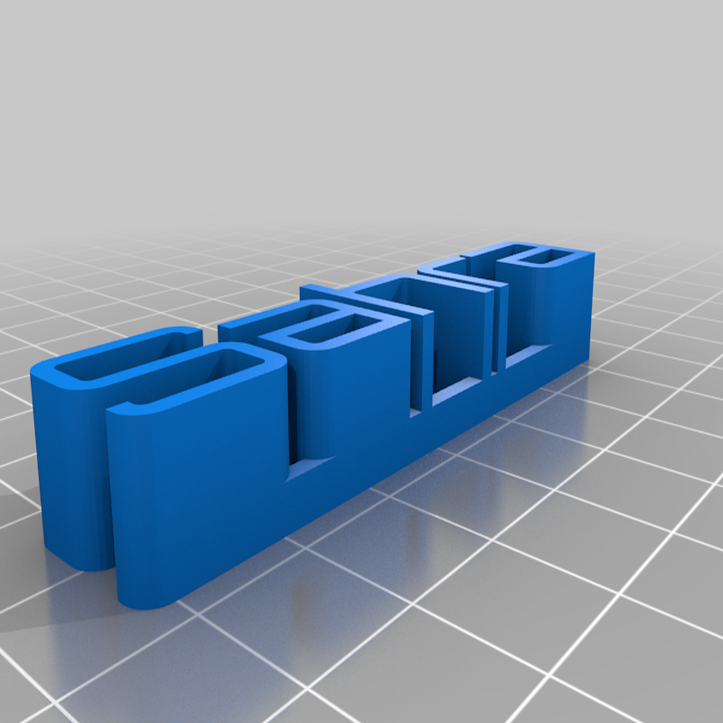 Free 3D file Sahra 3D name plate 👥 ・Design to download and 3D print・Cults