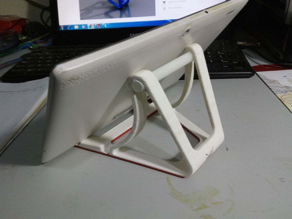 Free STL file Tablet stand 📱 ・3D printable model to download・Cults