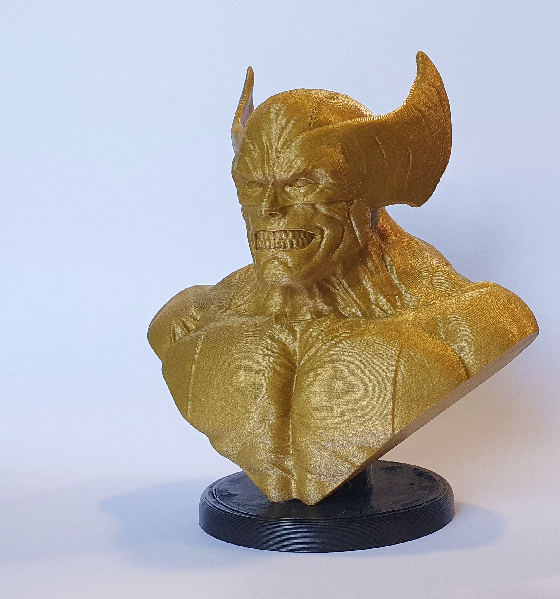 STL file Wolverine Bust 👤 ・Design to download and 3D print・Cults