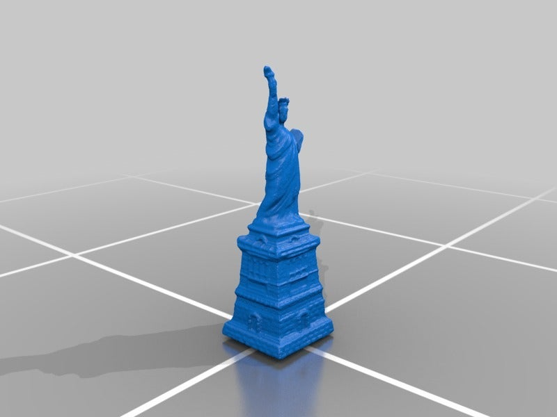 Free STL file Mid-20th Century Statue of Liberty Souvenir Model 🗽 (OBJ ...