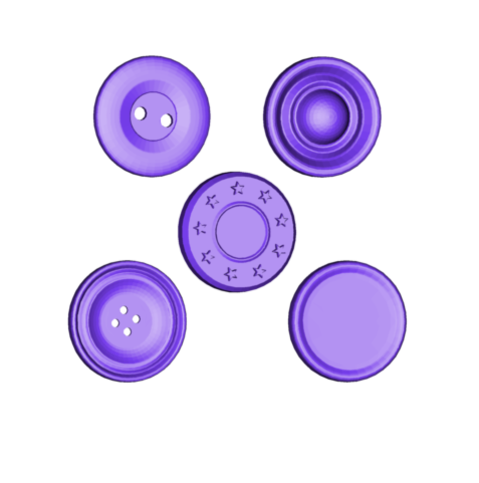 Free STL file Buttons 🏠 ・3D printer model to download・Cults