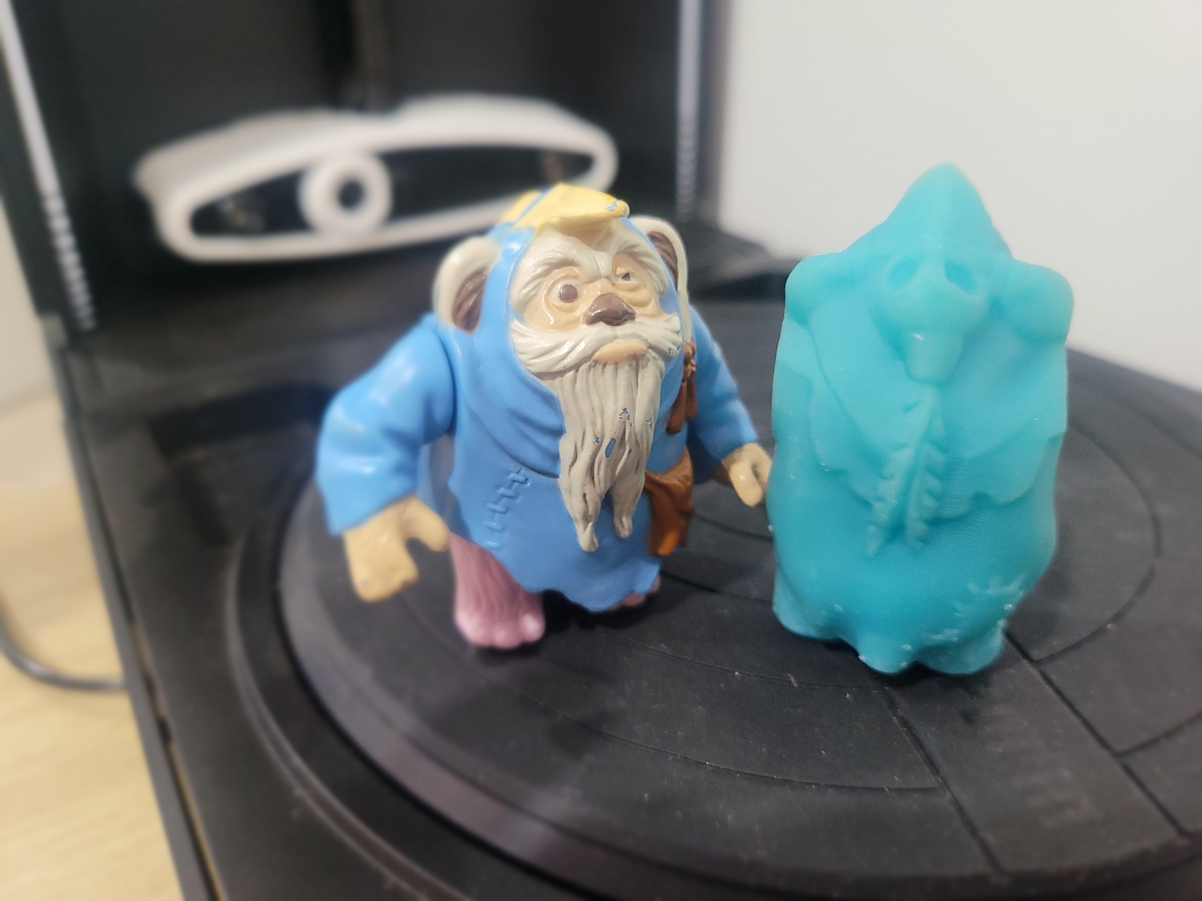 arquivo STL Logray Ewok 1985 Kenner 👾 ・modelo para impressão 3D para ...