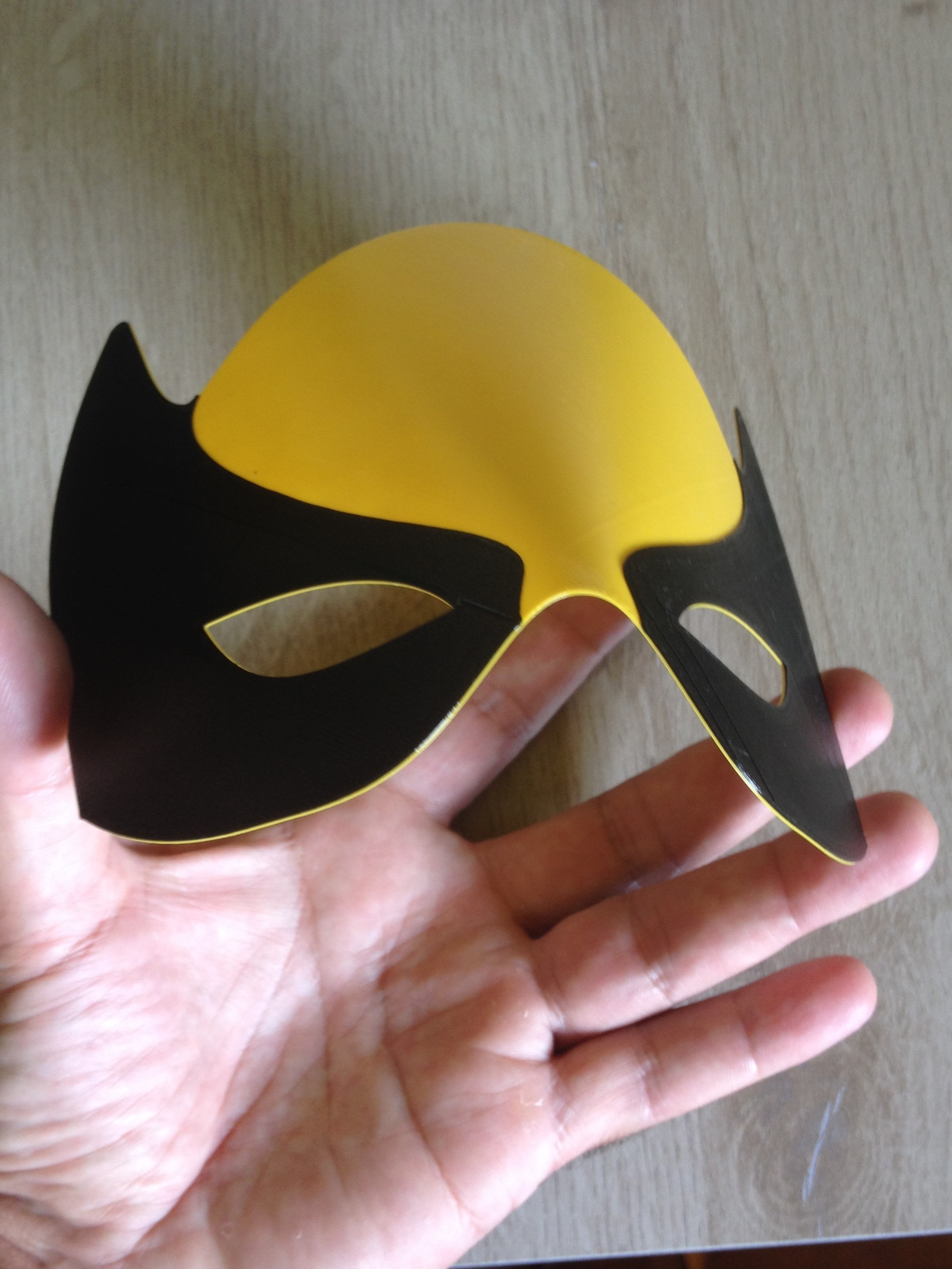 STL file Wolverine mask / Masque Wolverine 🚗 ・3D printing model to ...