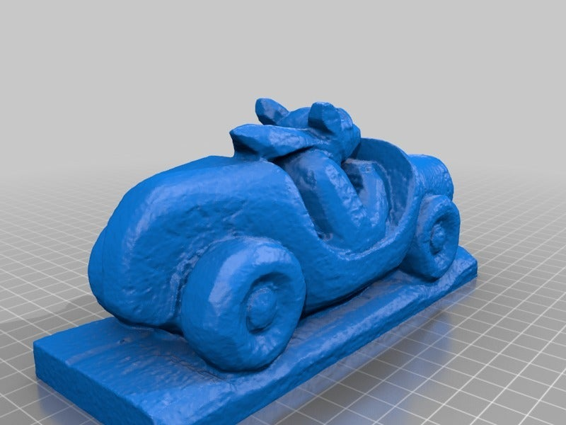 Free STL file Dog Driving a Sports Car 🐕 ・3D printable design to ...