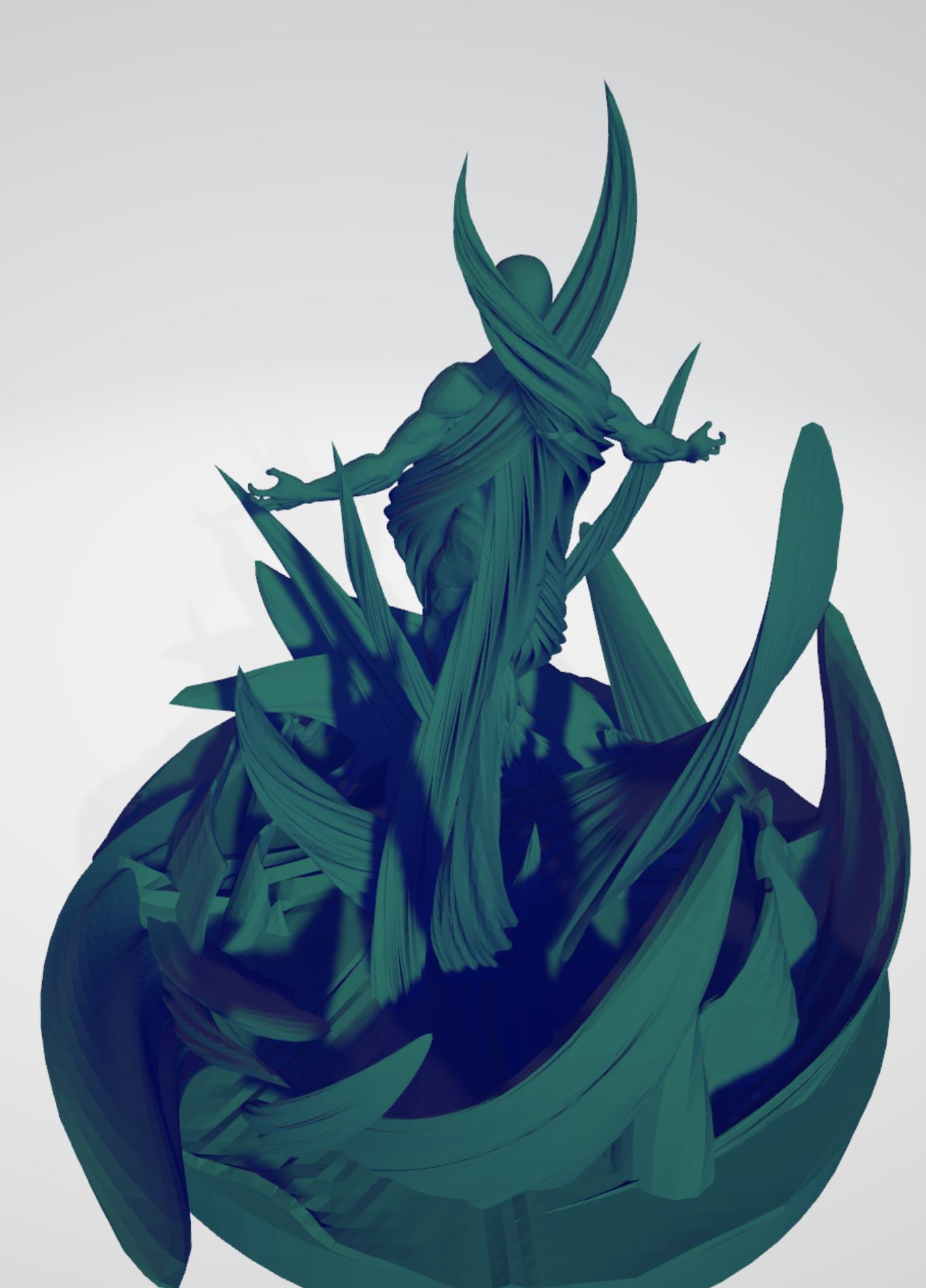 STL file Flame embodied 🔥 ・3D print design to download・Cults