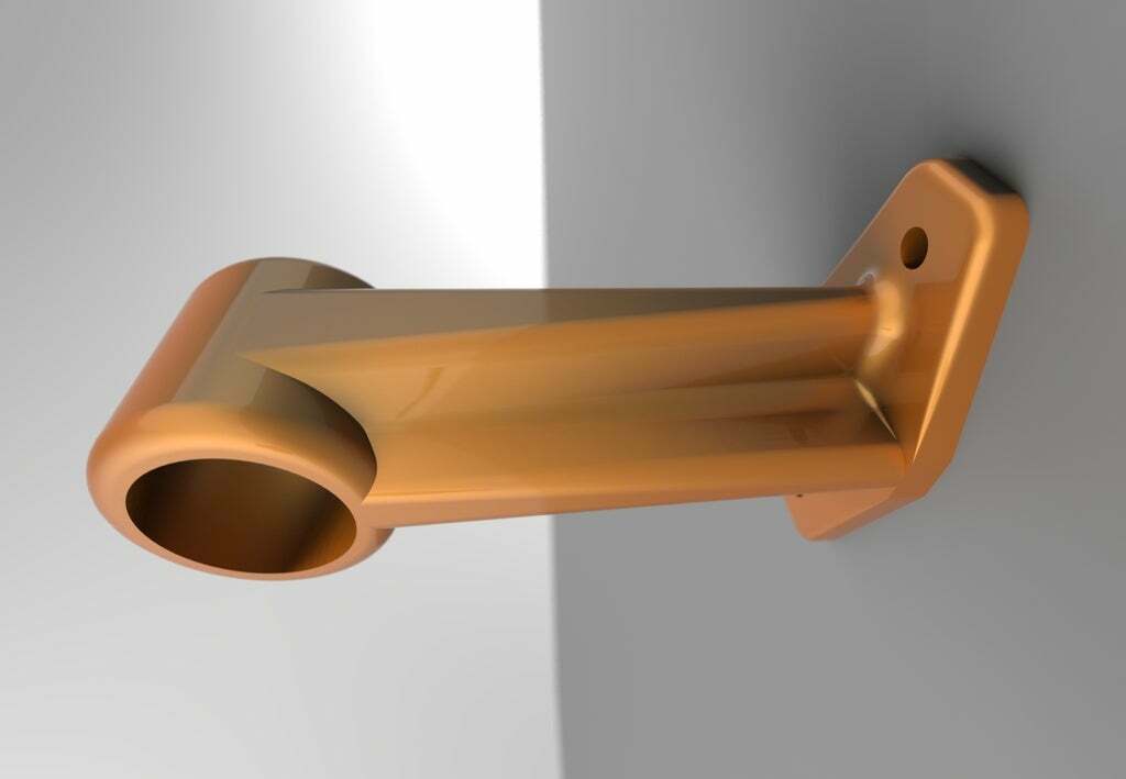 Free STL file Curtain rod holder / Support tringle à rideaux 🏠 ・3D ...