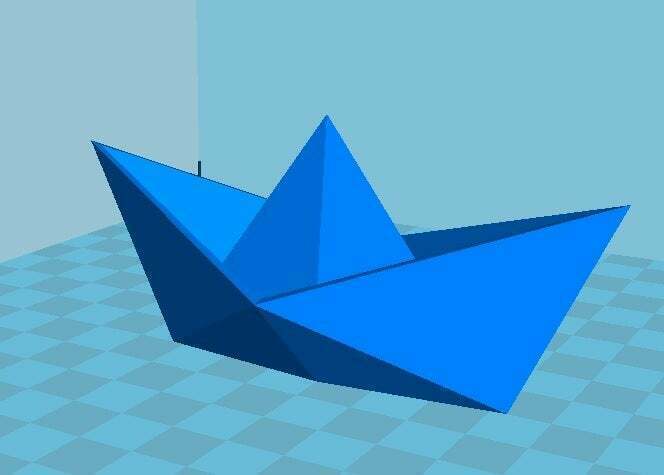 Free STL file paper ship 🚢・3D printing template to download・Cults