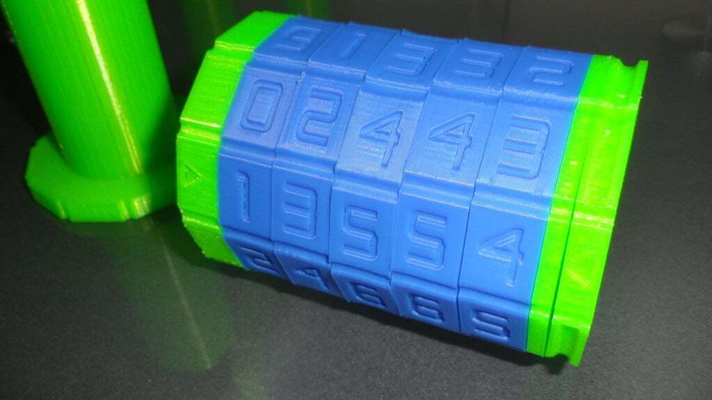 3D print Combination Safe 00 (Cryptex)・Cults
