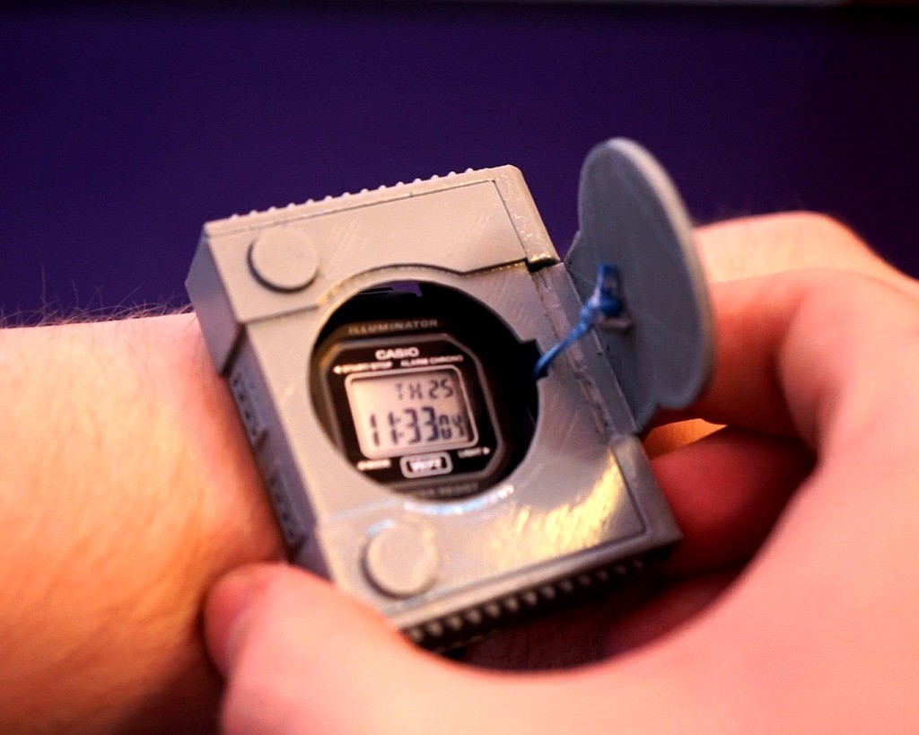 Free STL file PlayStation Watch Cover 🎮 ・3D print design to download・Cults