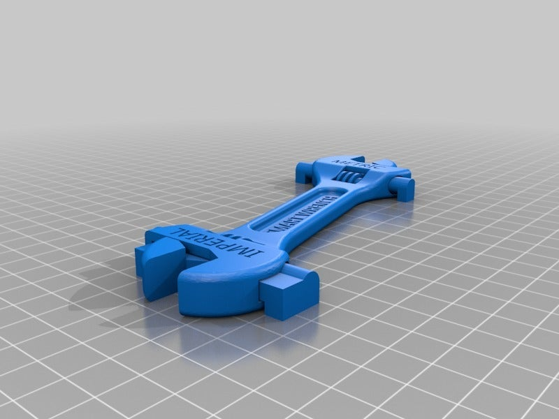 🔧 Fully assembled 3D printable SMART wrench・Free STL File for ・Cults